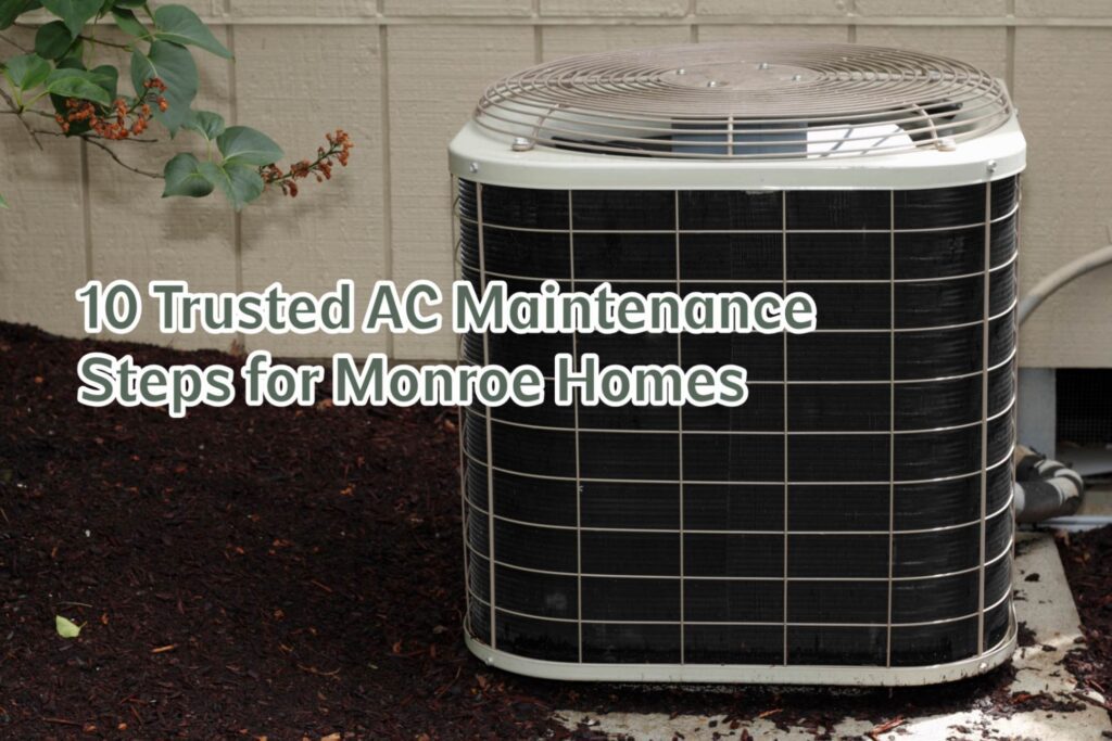 10 Trusted AC Maintenance Steps for Monroe Homes